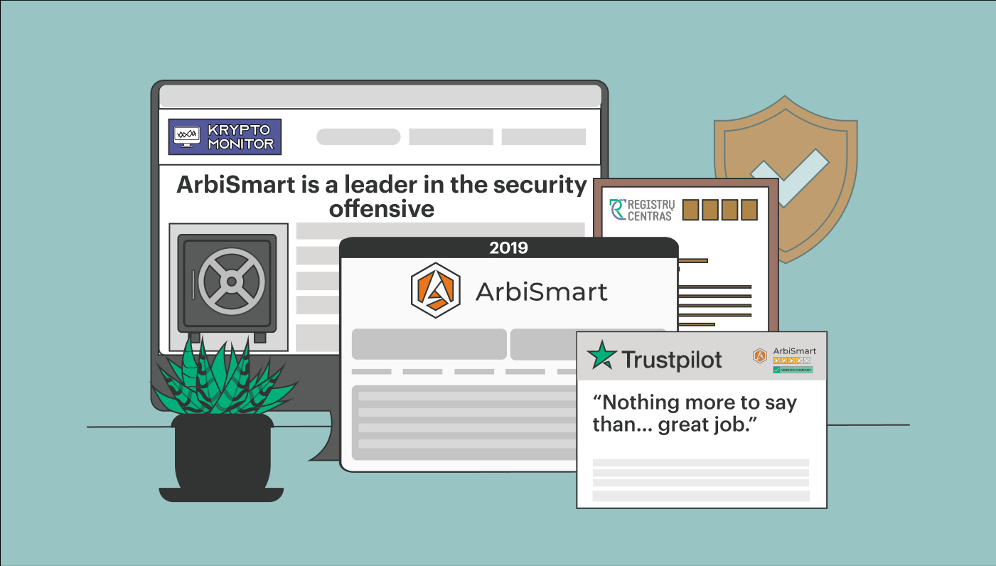Sla Veilig je Crypto op en Verdien Veel Rente met ArbiSmart