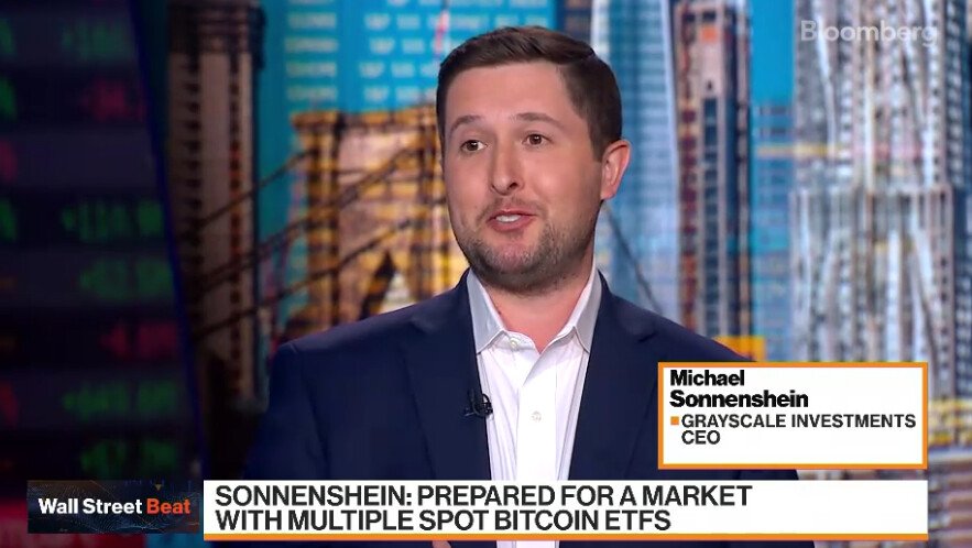 Grayscale CEO Michael Sonnenshein Optimistic About Future of Spot ...