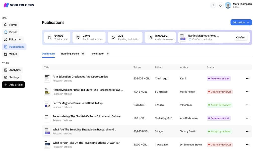 A DeSci Platform Tackles Inefficiencies of Scientific Publishing