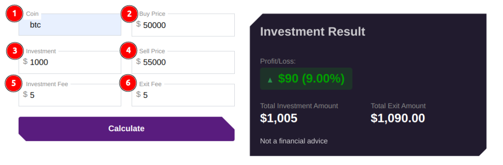 Crypto Profit Calculator – Instantly Calculate Your Cryptocurrency Gains