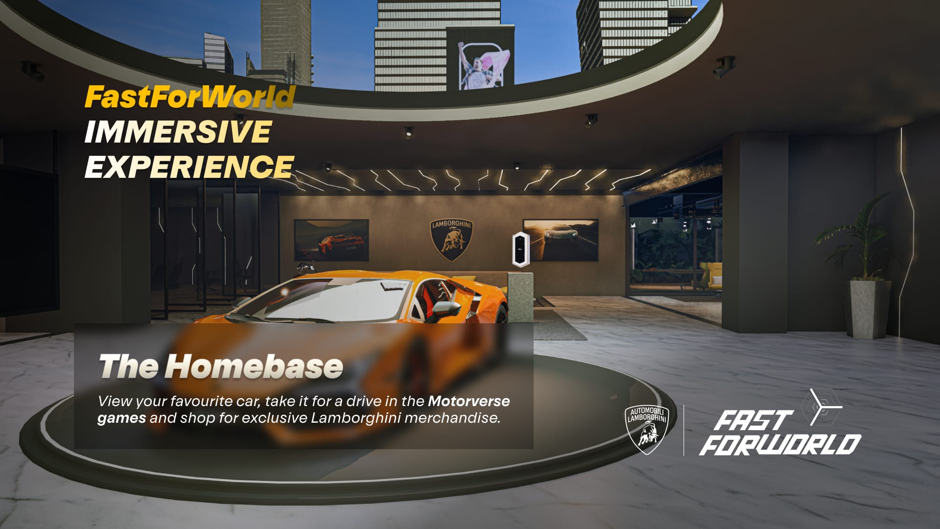 Lamborghini and Animoca Brands Launch Gaming Platform ‘Fast ForWorld’