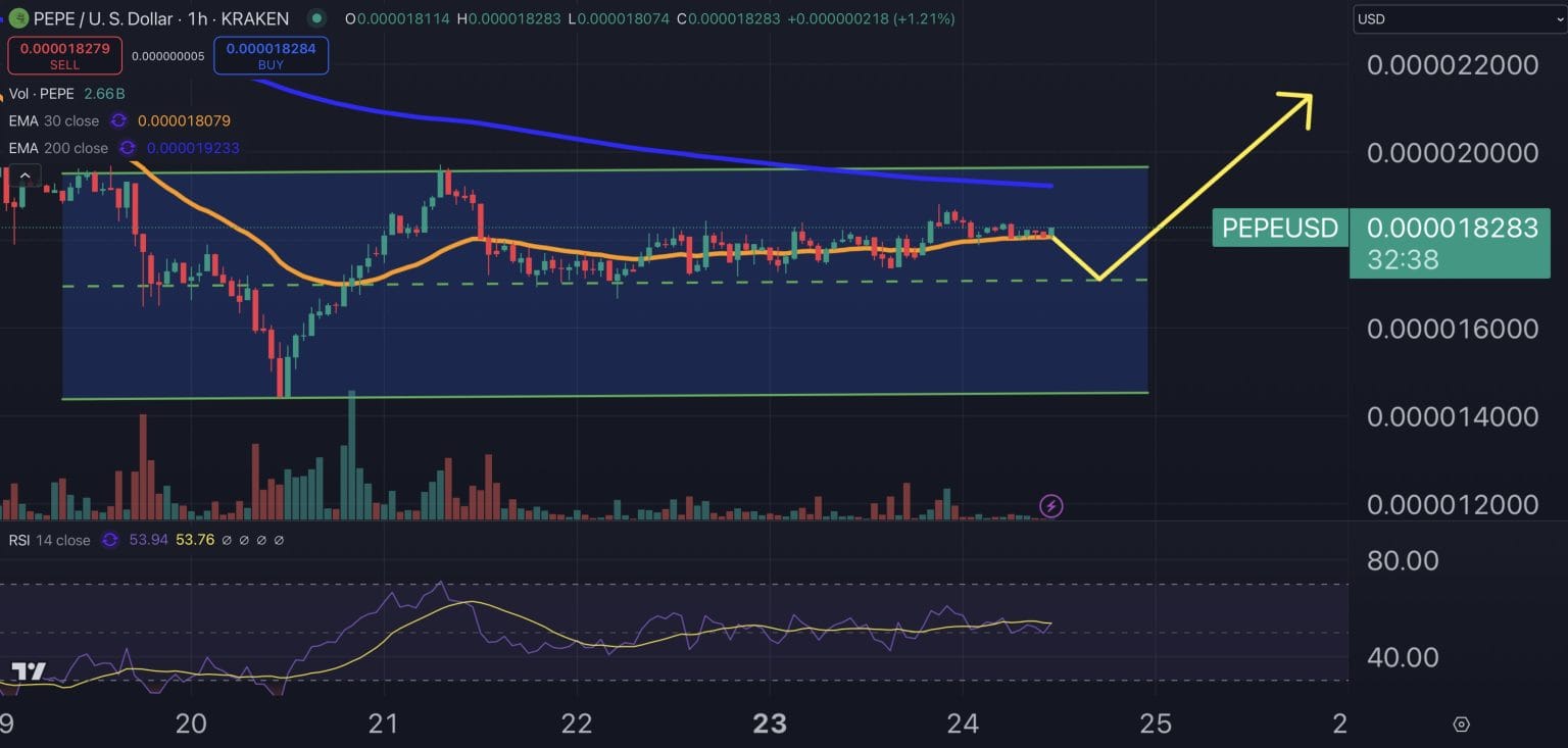 PEPE Price Set to Explode? $2.6 Billion Volume and 'TD Sequential ...