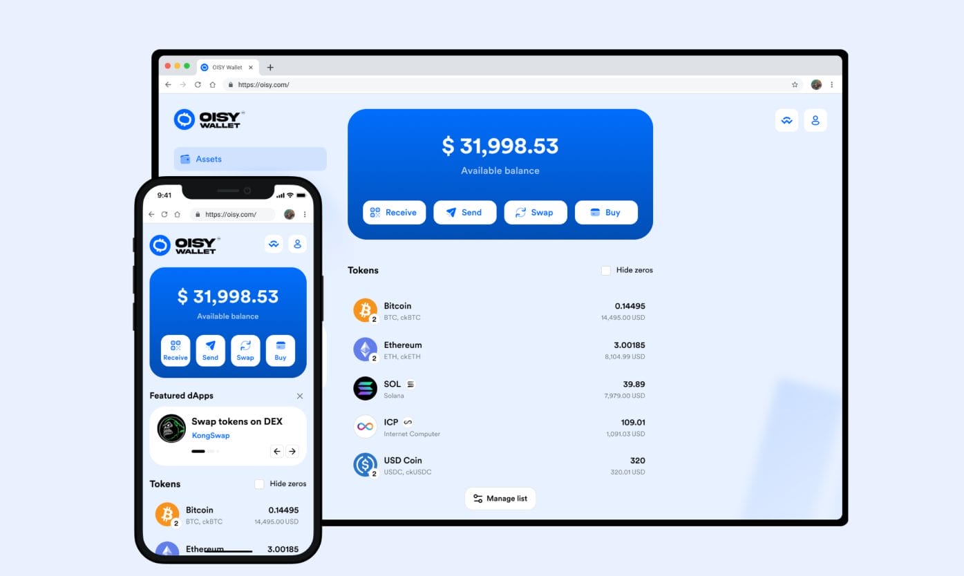 DFINITY Foundation Launches OISY: 'First Fully-Decentralized Wallet ...