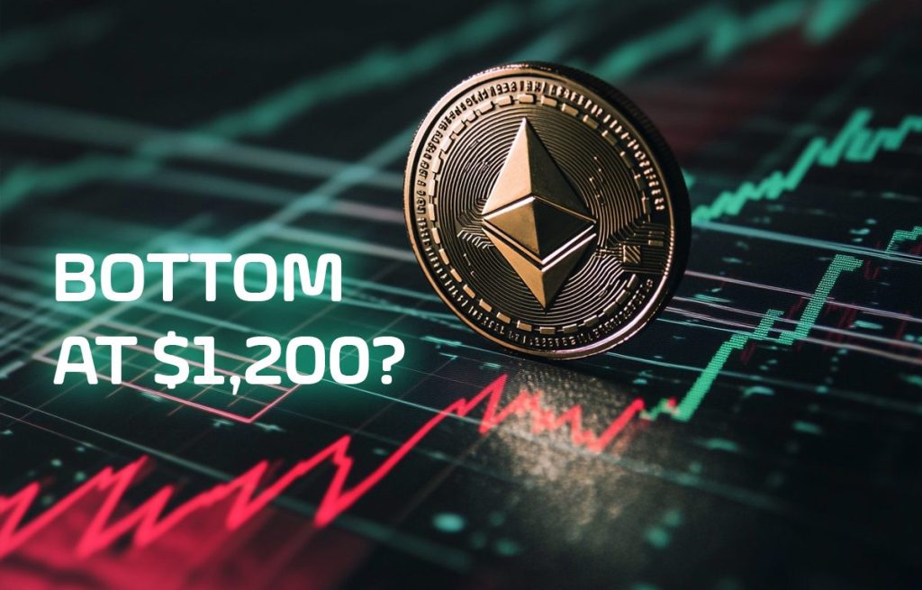 ETH Drops Near $1,500, Eyes $1,200 Support Zone