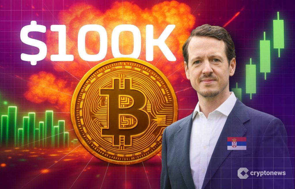 Serbia’s Prince Filip Predicts Bitcoin ‘Omega Candle’, Expects BTC Price Explosion Above $100K