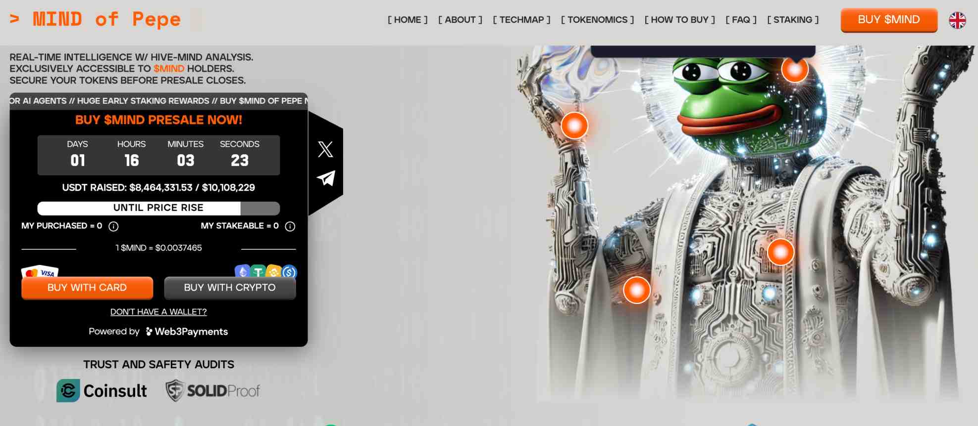 MIND of Pepe Launch Date: When is the Presale Over?