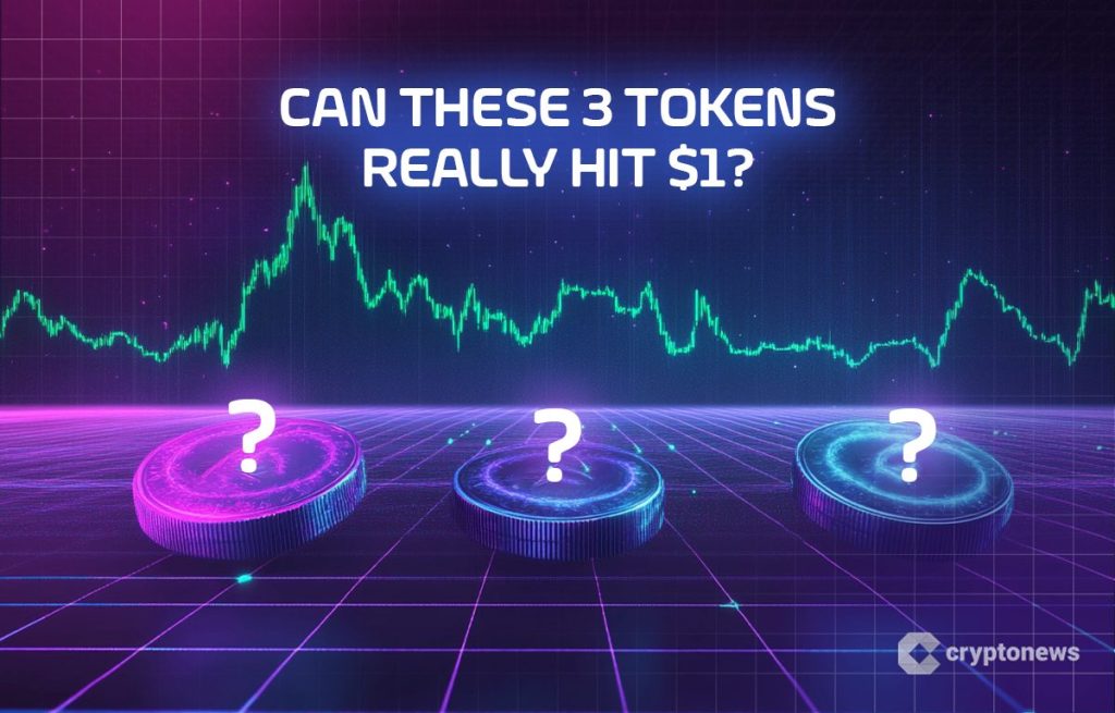 Can These 3 Tokens Really Hit $1? Charts Say It’s Possible