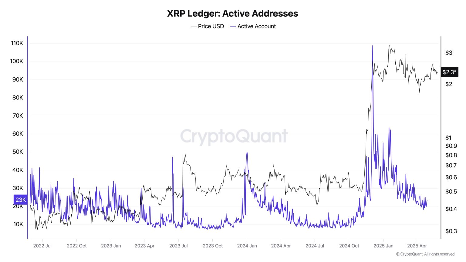 XRP Price Prediction: Onchain Activity Flashes Danger – Big Drop Possible?
