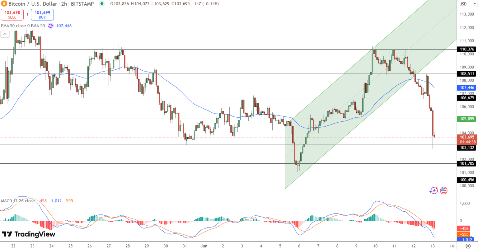 Bitcoin Price Prediction: BTC Crashes to $103K as Binance Enters Syria and BlackRock Eyes Crypto ...