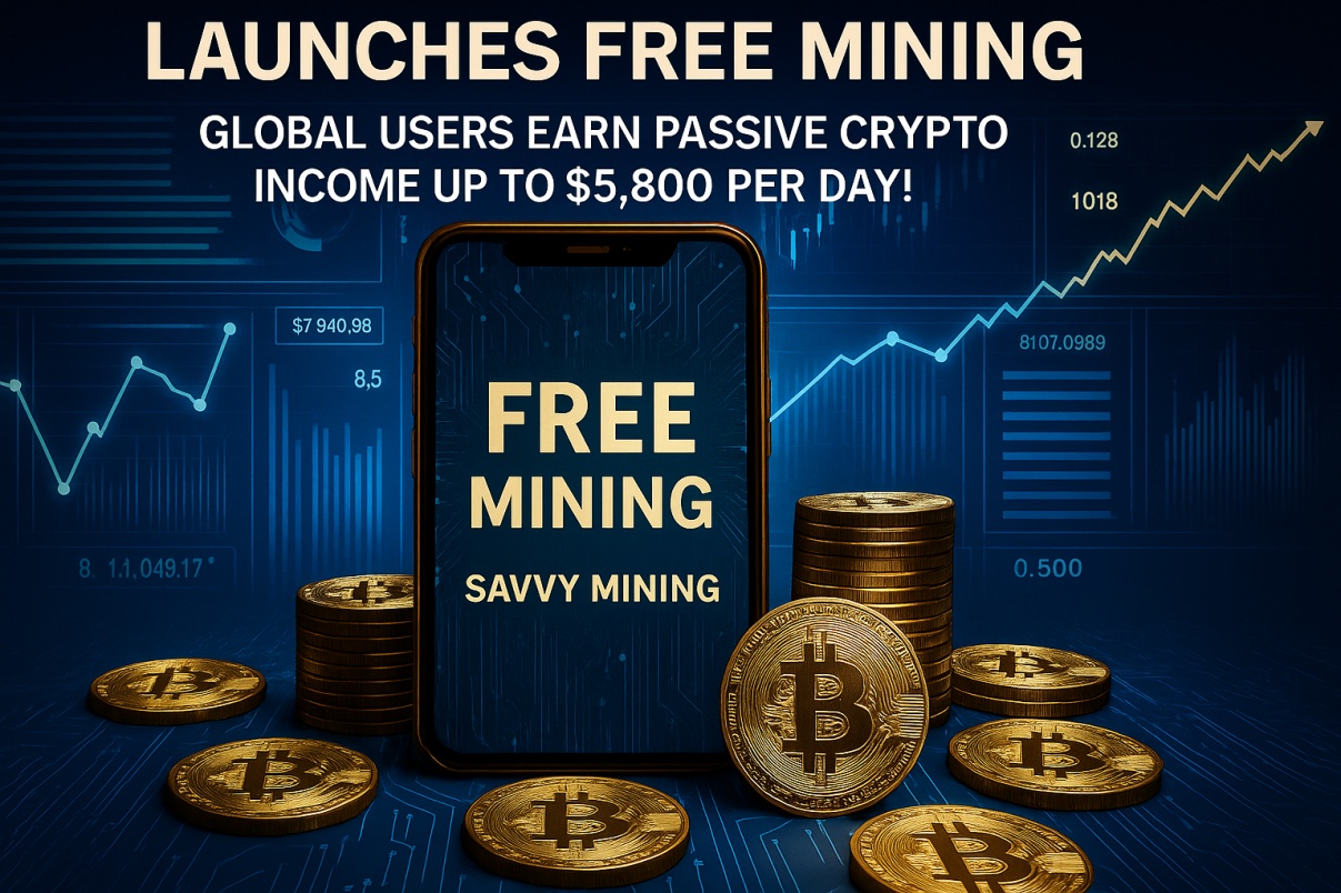 SAVVY MINING Launches a New Free Mining Application Platform