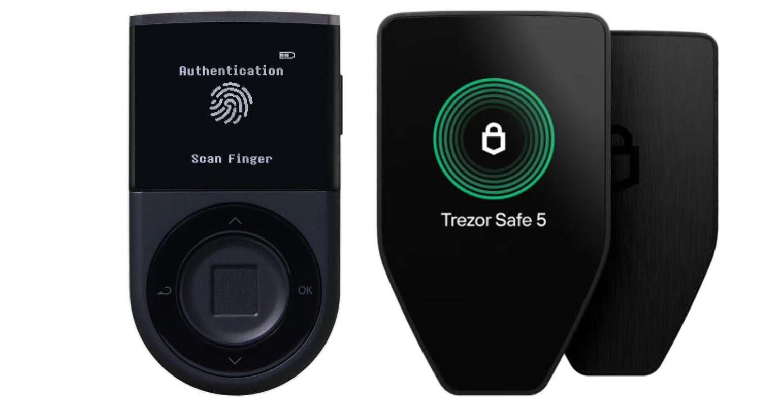 D'CENT Wallet vs Trezor Comparison 2026