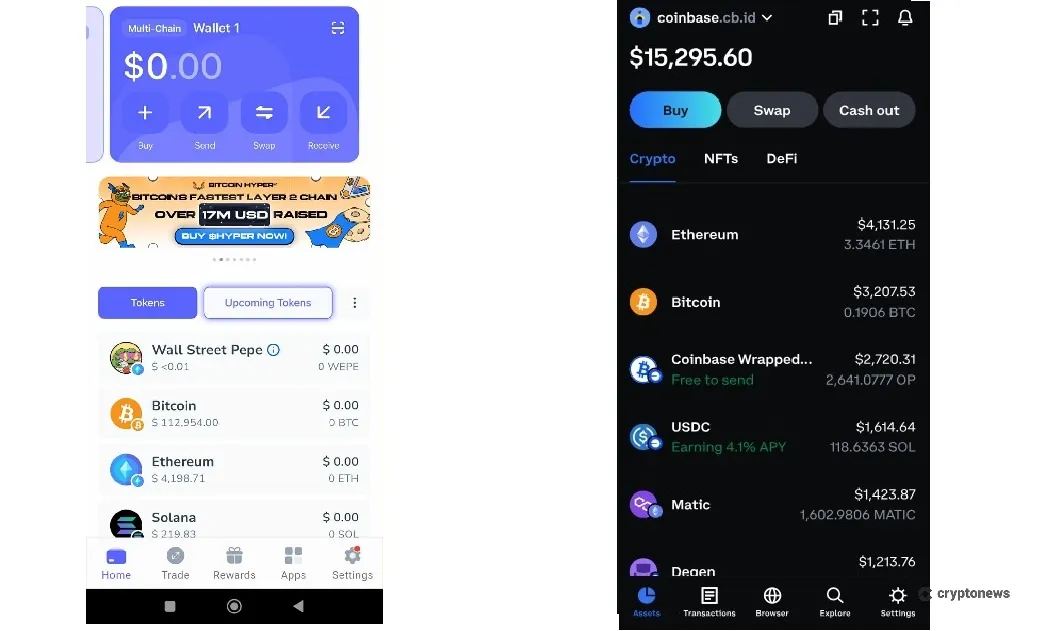 Best Wallet Vs Coinbase Wallet Comparison 2025