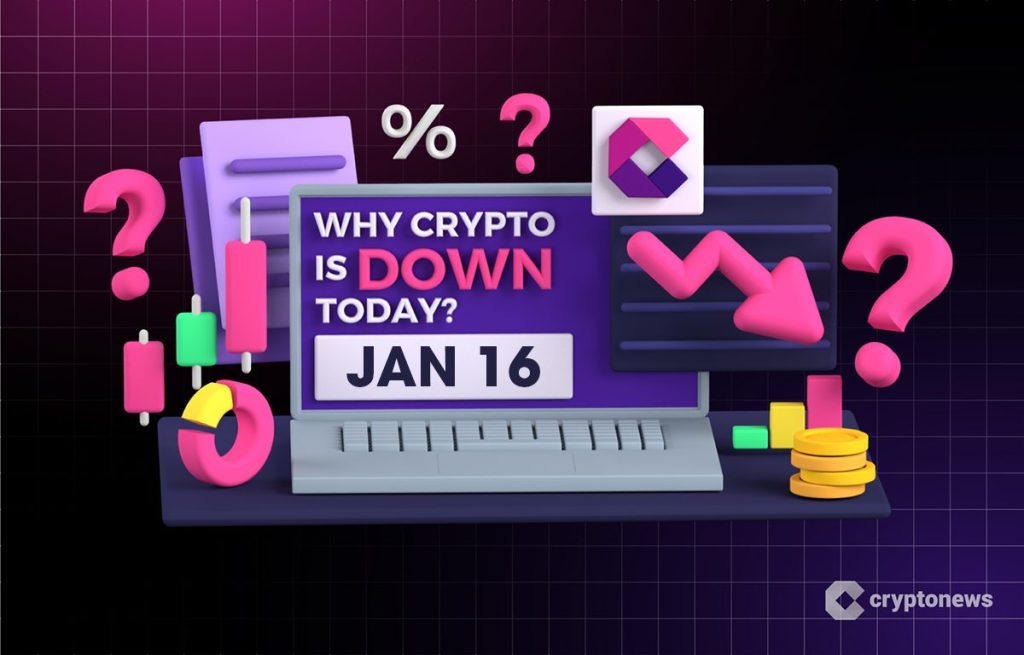Why Is Crypto Down Today? – January 16, 2026