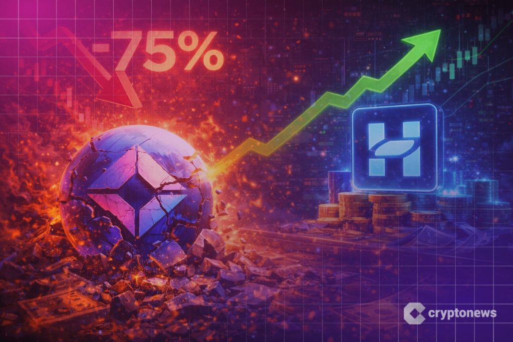 ASTER Slumps 75% as Hyperliquid Pulls Ahead in Perp DEX Race