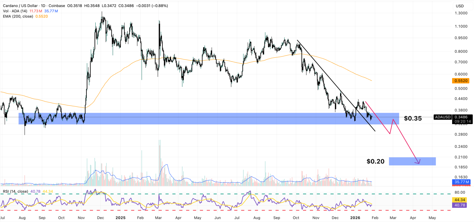 Cardano Price Prediction: ADA Price Just Collapsed – Why ADA is ...