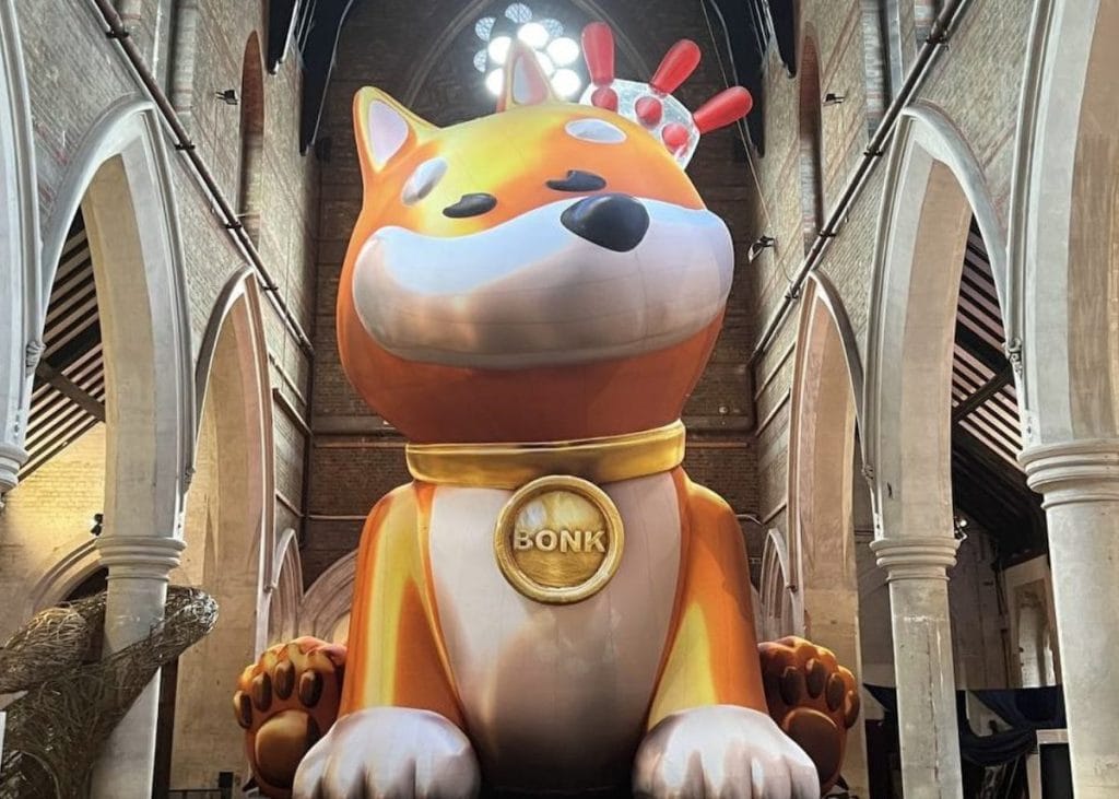 El precio de Bonk cae más del 10% en las últimas 24 horas