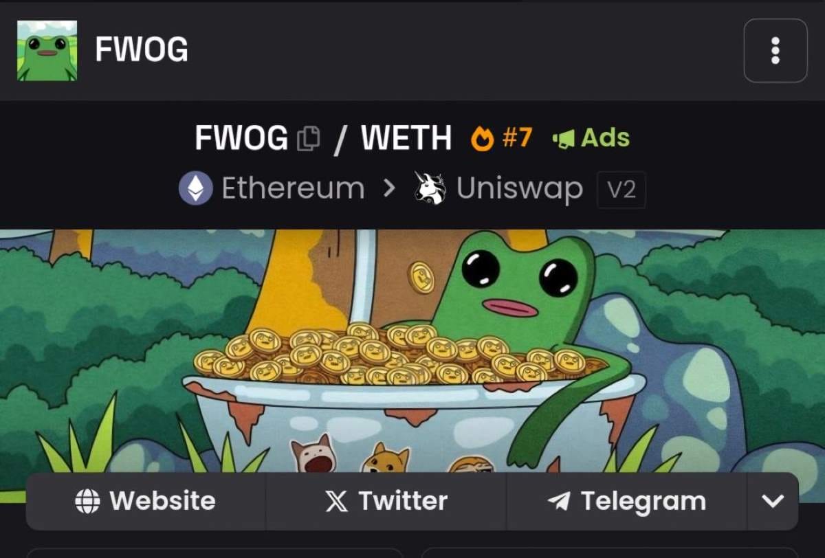 La criptomoneda de Solana FLOG resurge ahora con FWOG