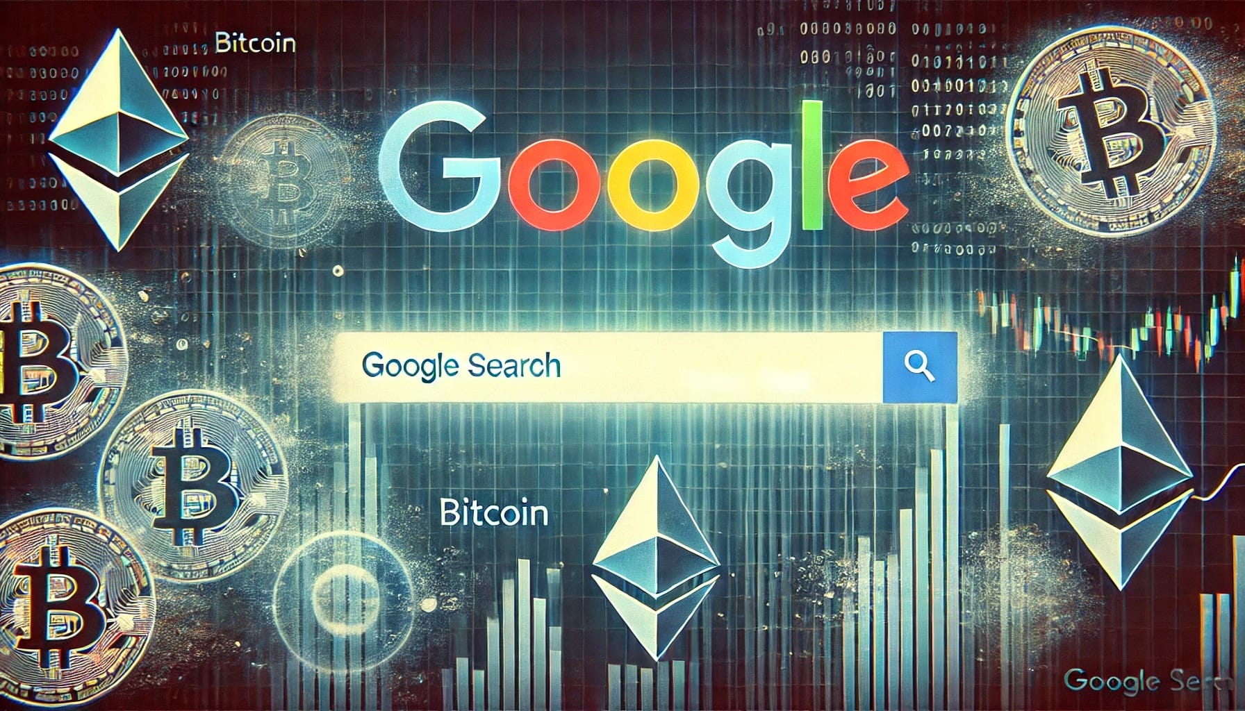 Google deixa de exibir gráficos e preço do Bitcoin