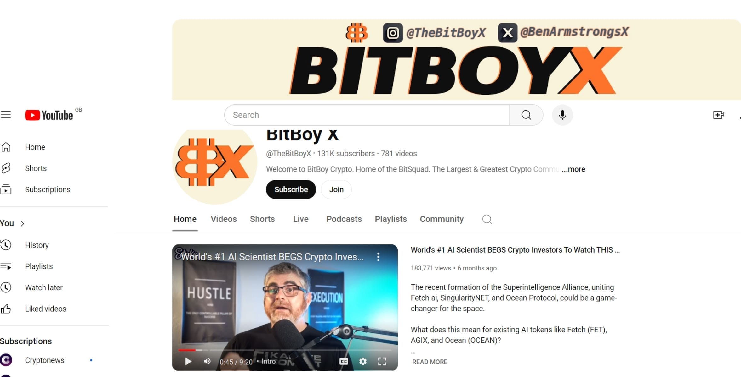 BitBoy é alvo de ação coletiva por causa da moeda $BEN - CryptoNews Brasil