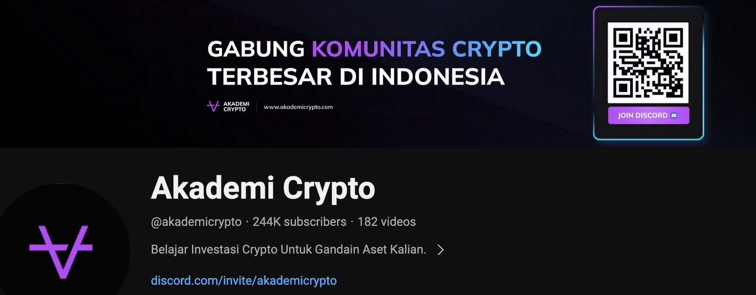 Daftar Youtuber dan Influencer Crypto Indonesia Terbaik 2025