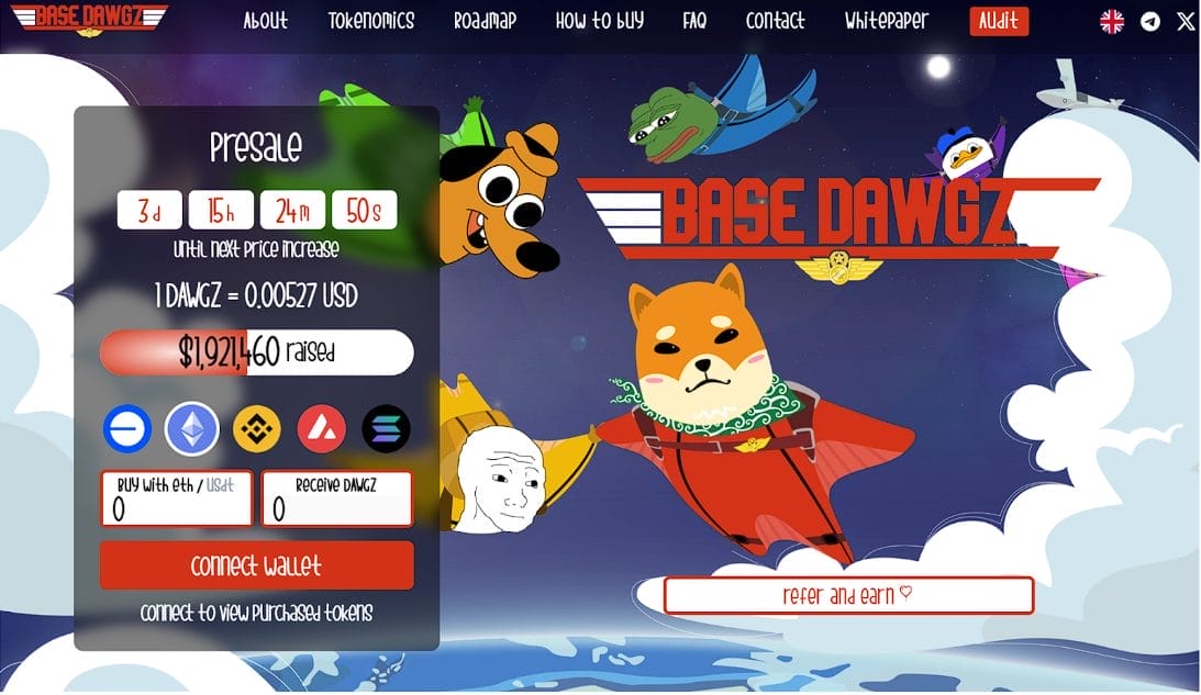 Brett Challenger Base Dawgz nähert sich $2 Millionen im Vorverkauf, ist ...