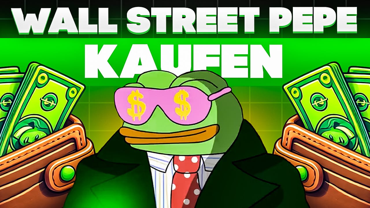 Wall Street Pepe knackt die 30 Mio und wird zum Top-Meme-Coin