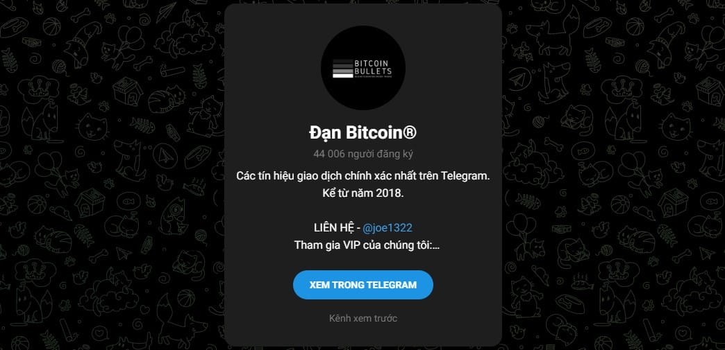 Danh sách kênh telegram về crypto tốt nhất cho người Việt