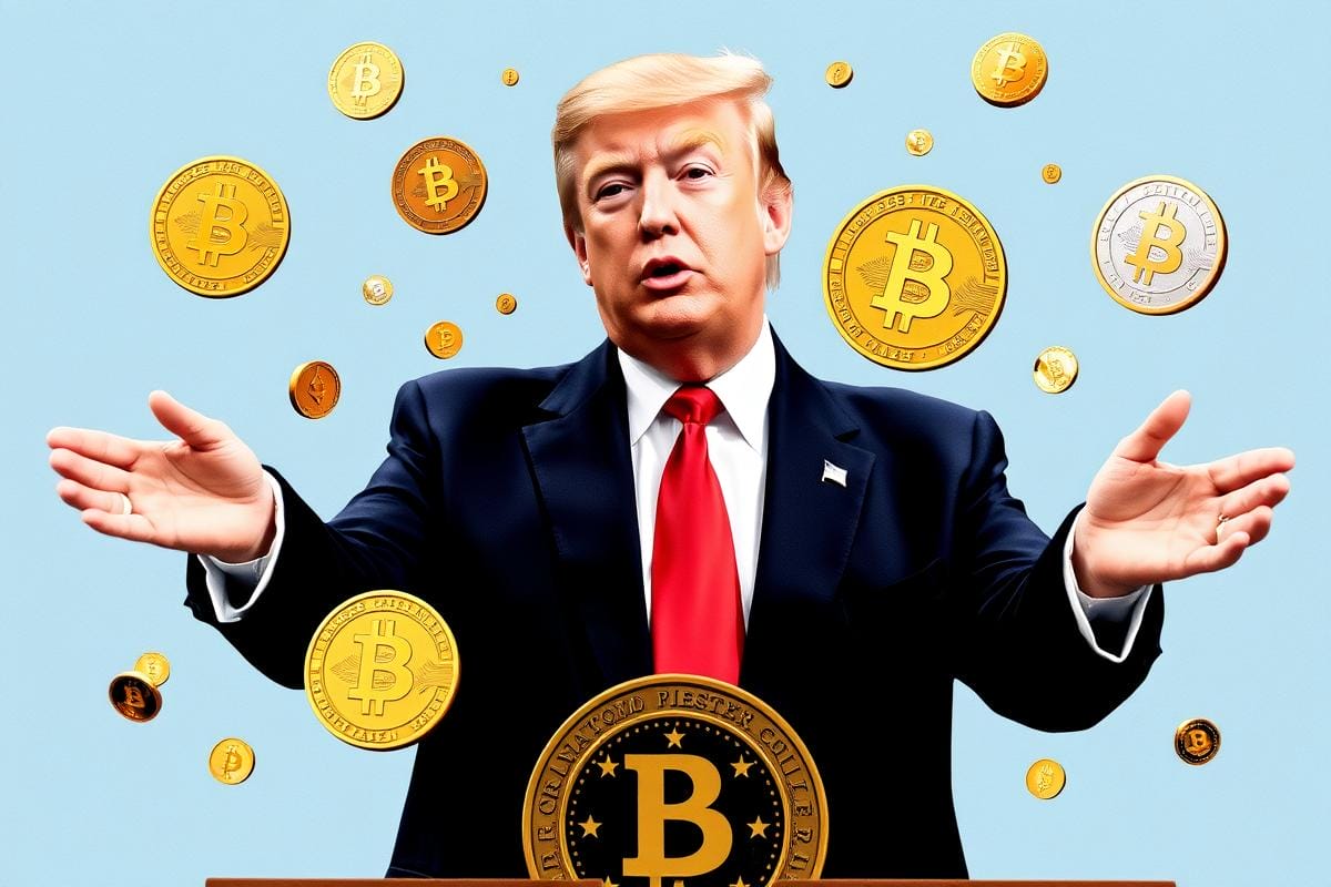 Trump ประกาศสร้าง Strategic Reserve ดันราคา Bitcoin, ETH, XRP, SOL, และ ADA