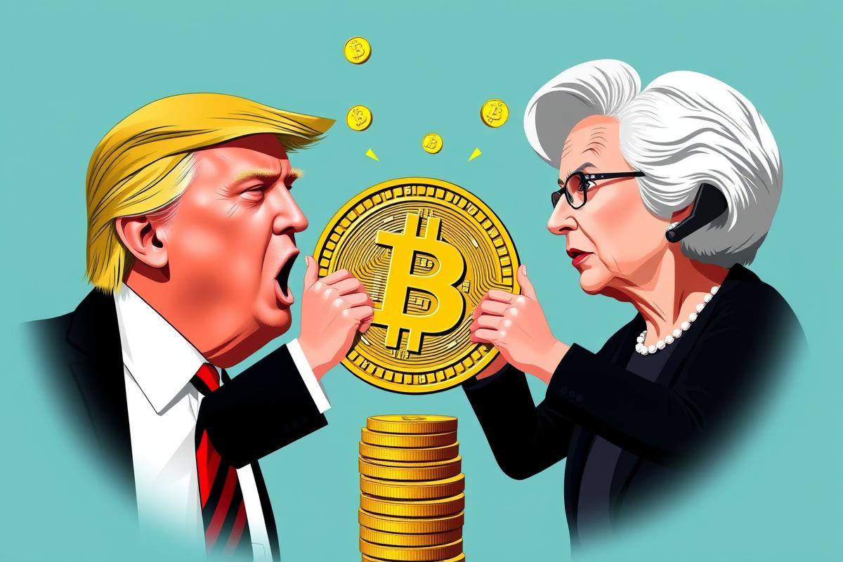 Bitcoin: แผนสำรองของ Trump ถูกวิจารณ์!