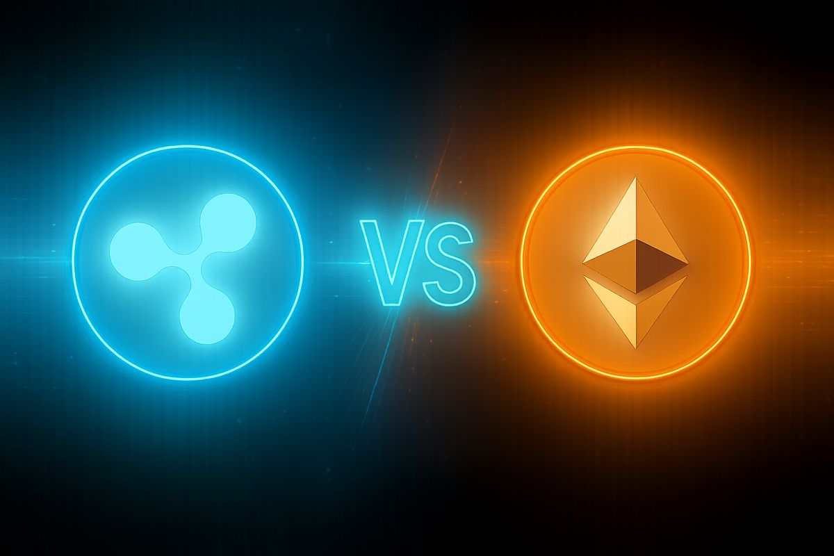 ศึกเดือด XRP vs Ethereum! ใครจะครองเวทีคริปโตปลายปี 2025
