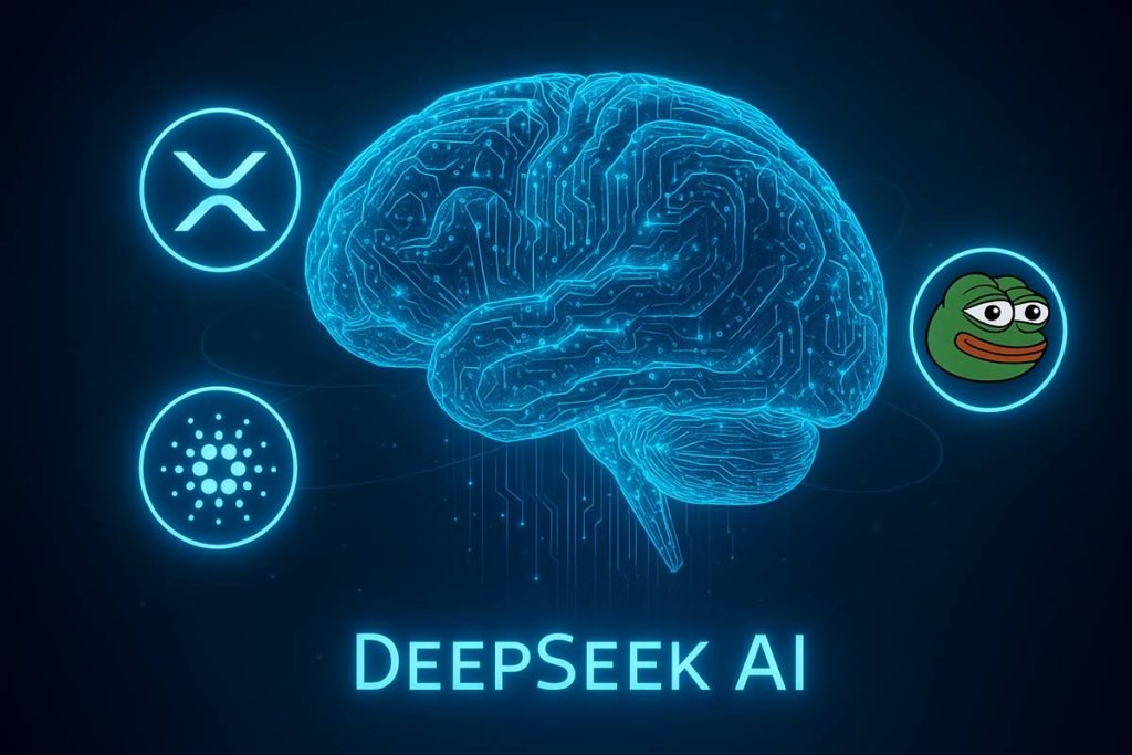 DeepSeek AI ทำนาย XRP Cardano และ Pepe พุ่งก่อนสิ้นปี