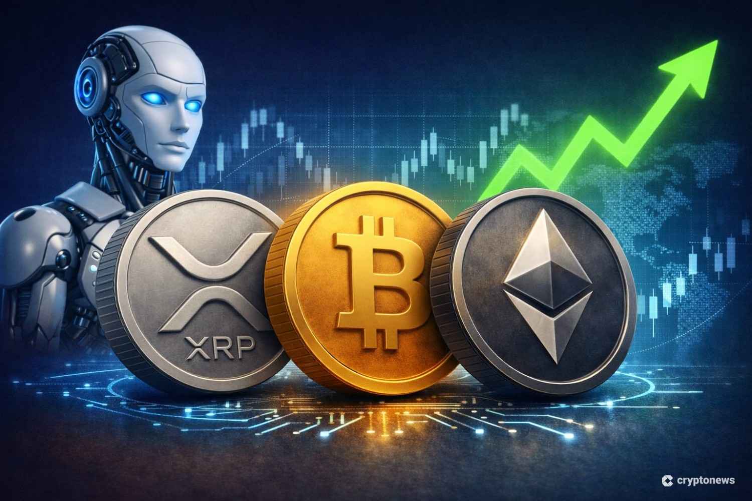 Grok jóslata: XRP $14, BTC $250K, ETH $15K 2026 végére?