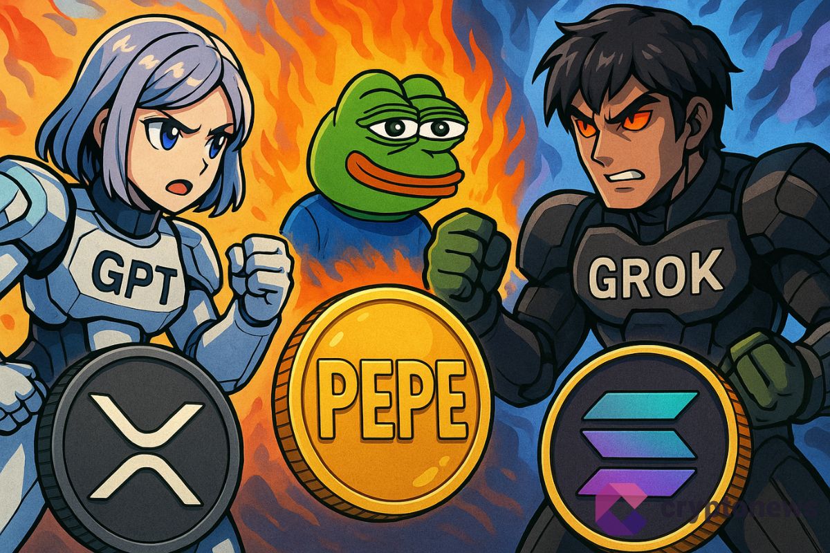 XRP, PEPE ou SOL ? GPT vs Grok, leurs pronos pour la rentrée