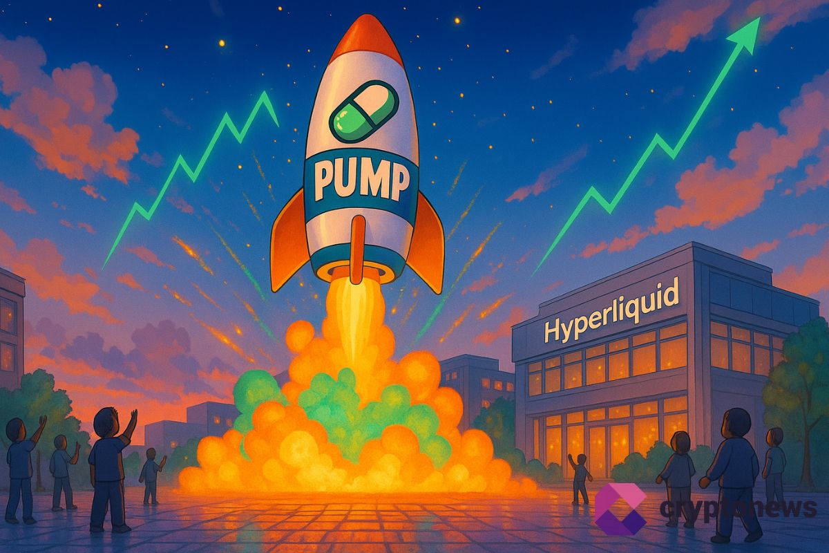 PUMP bondit de +144 % et dépasse Hyperliquid : ATH ciblé