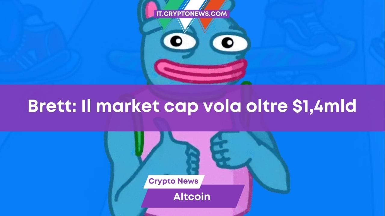 La meme coin Brett supera $1,4 mld di market cap: va a 100X?