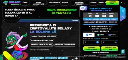 Comprare Solaxy Token - Guida all'investimento in prevendita
